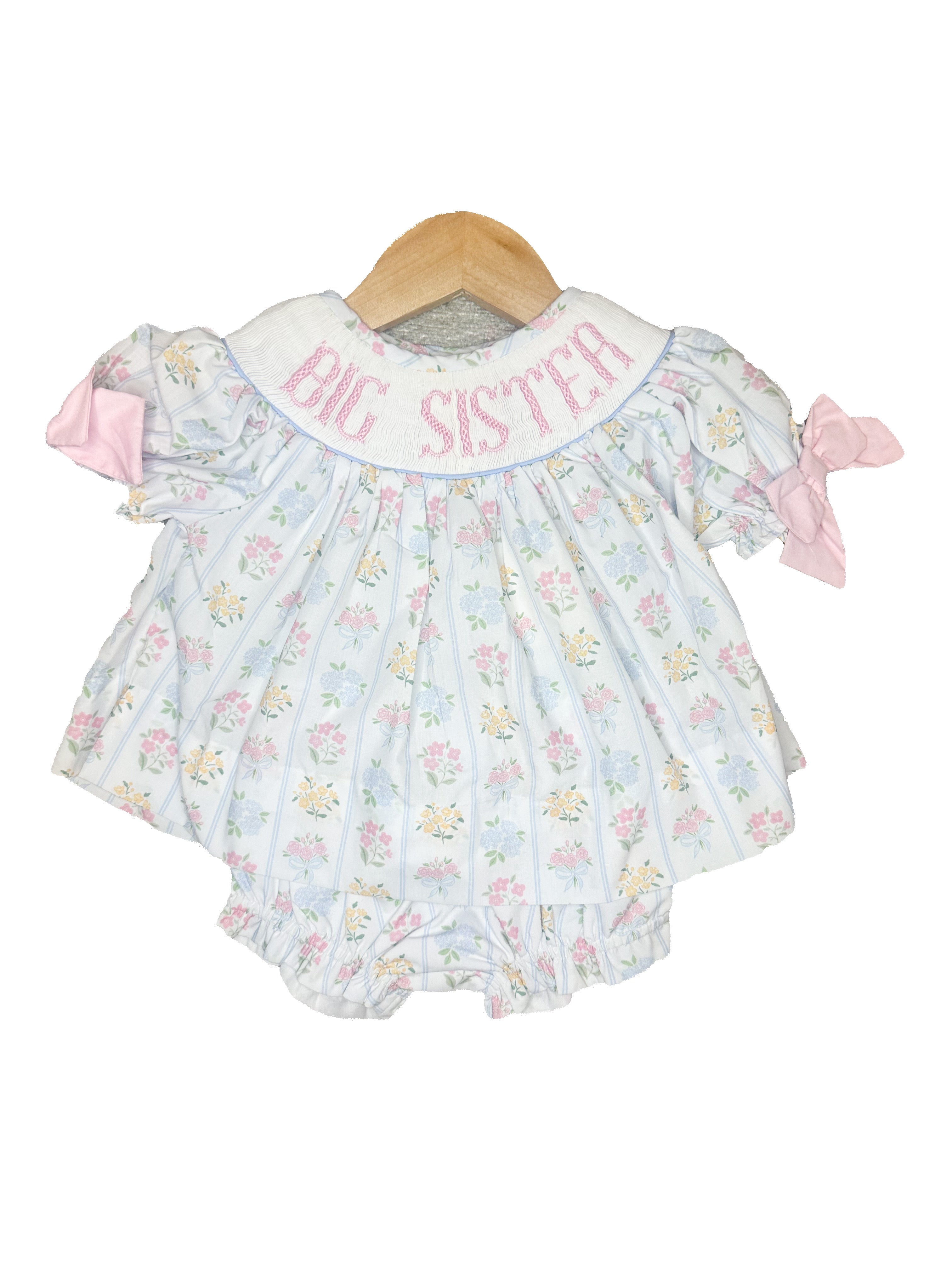 Coming Home Collection: Big Sister Bloomer Set – Tutti Frutti Kids Co